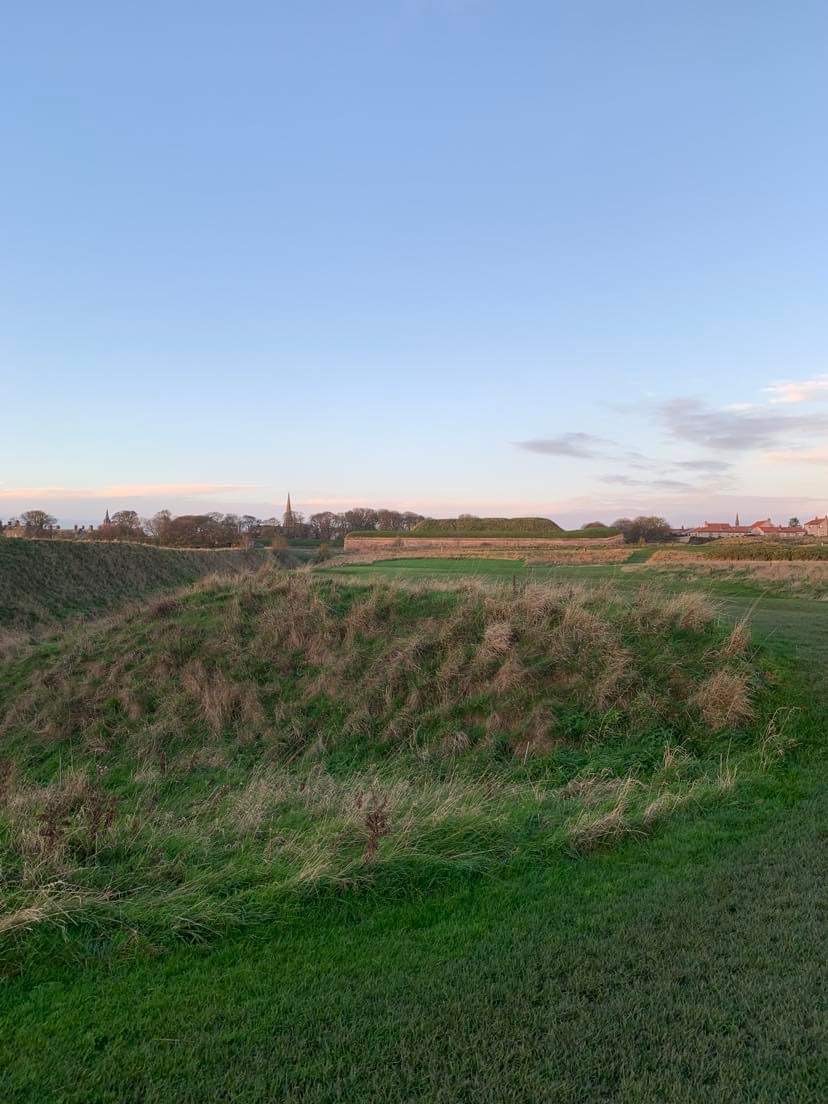 Course looking good in the winter sun - Magdalene Fields Golf Club