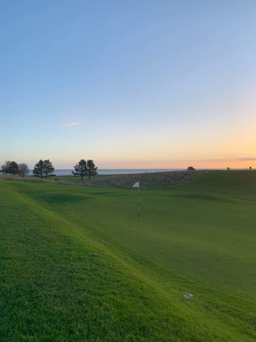 Course looking good in the winter sun - Magdalene Fields Golf Club