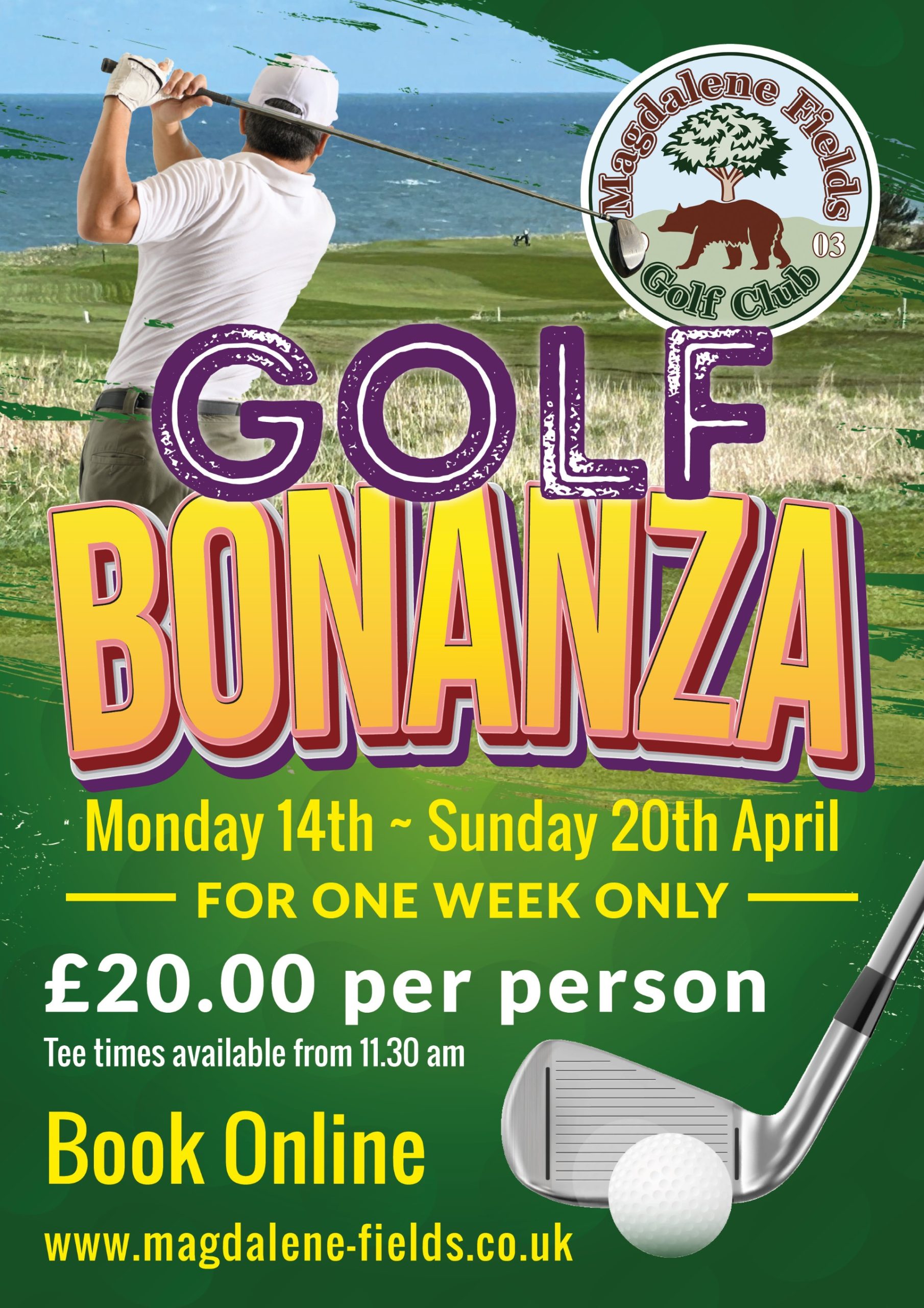 Deal Of The Week !! - Magdalene Fields Golf Club